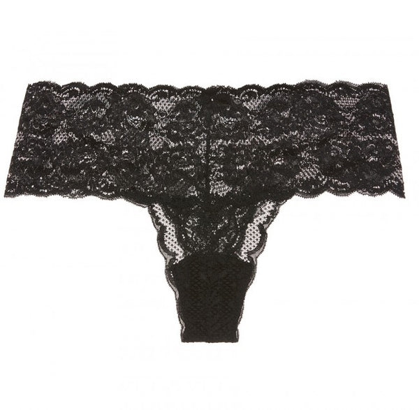 Comfie Cutie Thong In Black Christinas Luxuries